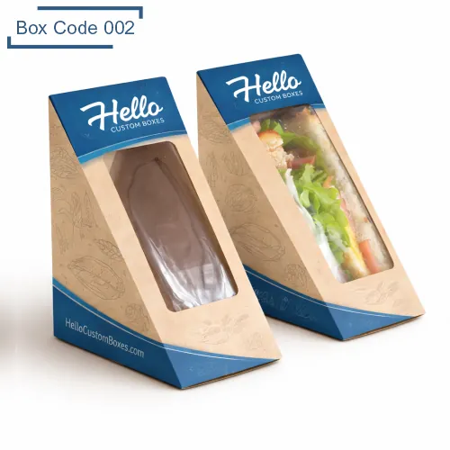 Custom Sandwich Boxes with Logo | Wholesale US