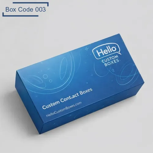 Custom Contact Lenses Boxes - Optical Packaging USA