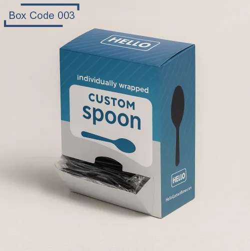 Custom Spoon Boxes | Hello Custom Boxes
